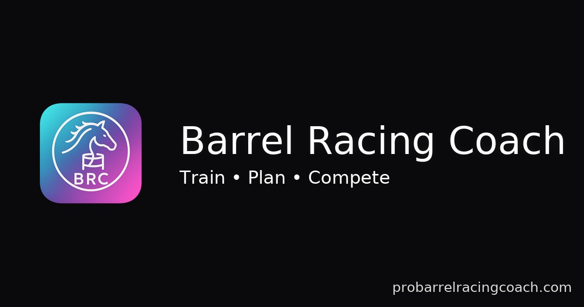 Barrel Racing Coach